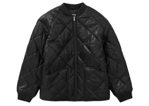 Supreme Quilted Leather Work Jacket