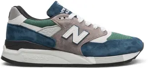 NEW BALANCE 998in Teal/navy