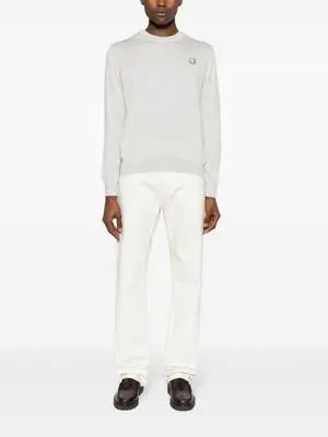 Maison Kitsuné Logo-patch Jumper - Grey