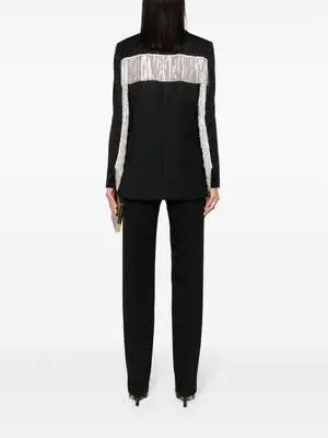 Dsquared2 Crystal-embellished Fringed Blazer