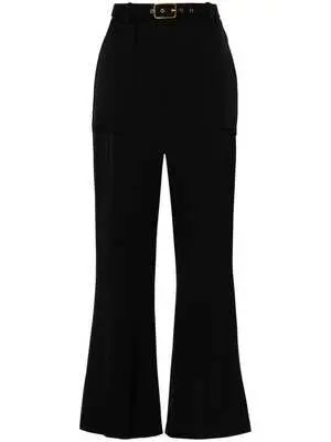 Zimmermann Cropped Flared Trousers