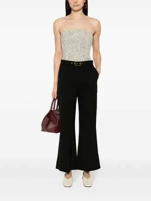 Zimmermann Cropped Flared Trousers