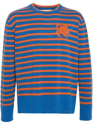 Maison Kitsune Striped Knitwear For Men