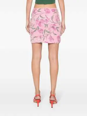 ROTATE BY BIRGER CHRISTENSEN Sequin-embellished Mini Skirt