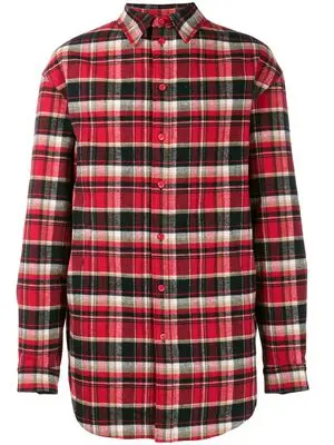 Balenciaga Single Breasted Overshirts For Men