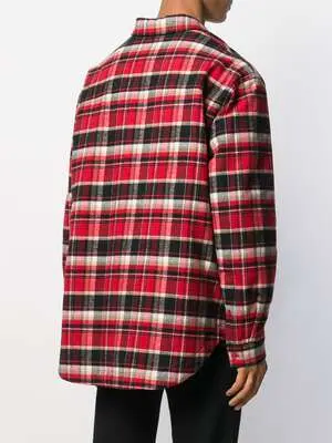 Balenciaga Checked Padded Shirt