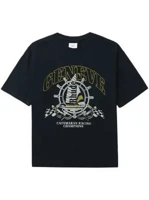 Rhude Geneve Catamaran Cotton T-shirt