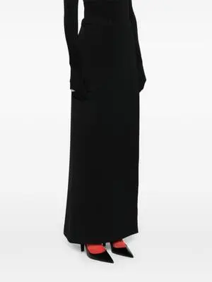 Balenciaga Slit Tailored Maxi Skirt
