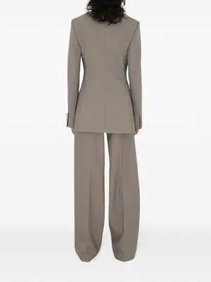 Burberry Wool Tailored Trousers - Neutrals
