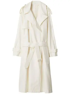 Burberry Gabardine Double-breasted Trench Coat