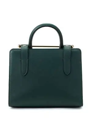 Strathberry The Nano Leather Tote Bag - Green