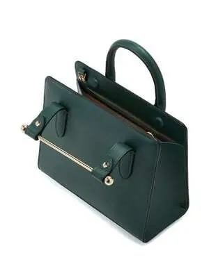 Strathberry The Nano Leather Tote Bag - Green