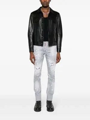Dsquared2 Cool Guy Mid-rise Slim-fit Jeans - Grey