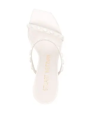 STUART WEITZMAN 100mm Leather Mules