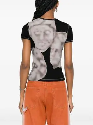 DIESEL® Graphic Print T-shirt - Black