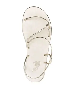 ANCIENT GREEK SANDALS Proorismos Flat Sandals - Gold
