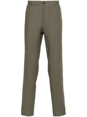 Kiton Tailored Linen Trousers