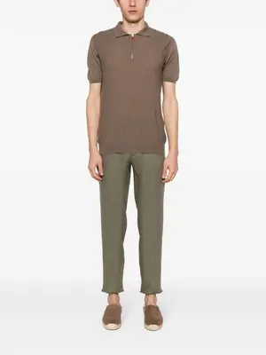 Kiton Tailored Linen Trousers
