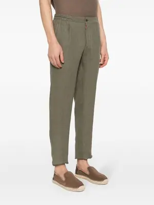 Kiton Tailored Linen Trousers