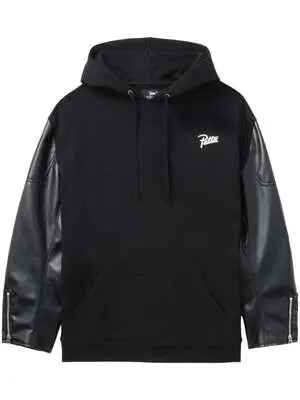 Junya Watanabe X Patta Logo-print Cotton Hoodie - Black