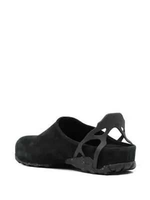 ROA Fedaia Suede Mules - Black