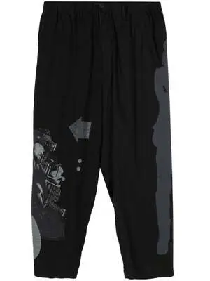 Yohji Yamamoto Printed Trousers