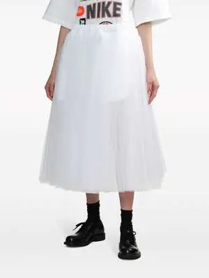 BLACK COMME DES GARÇONS Tulle Midi Skirt