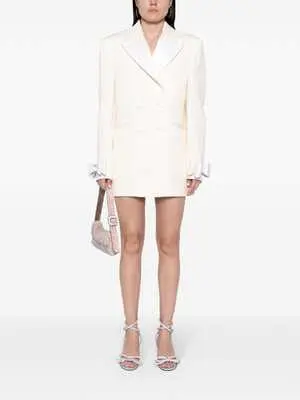 Mach & Mach Bow-embellished Blazer Dress
