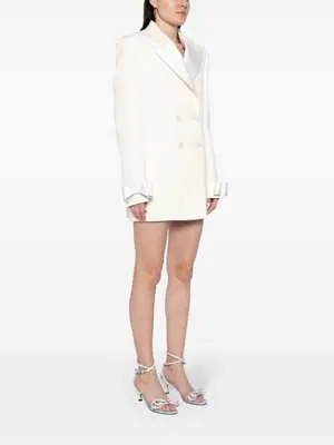 Mach & Mach Bow-embellished Blazer Dress
