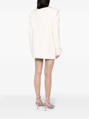 Mach & Mach Bow-embellished Blazer Dress