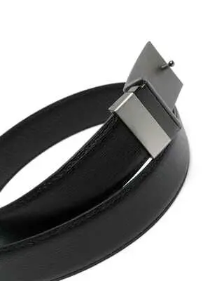 Just Cavalli Logo-debossed Leather Belt