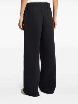 Lacoste Logo-embroidered Track Pants - Black