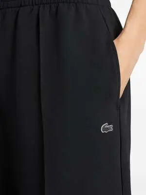 Lacoste Logo-embroidered Track Pants - Black