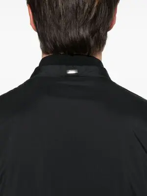 Herno Logo-plaque Bomber Jacket - Black