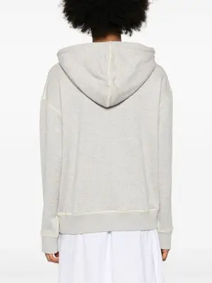 Moncler Logo-embroidered Cotton Hoodie