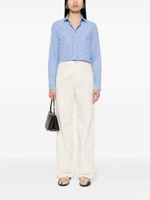 Kiton High-waisted Straight-leg Jeans