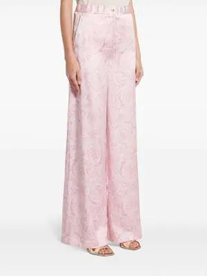 Versace Barocco Wide-leg Trousers