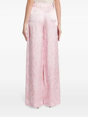 Versace Barocco Wide-leg Trousers