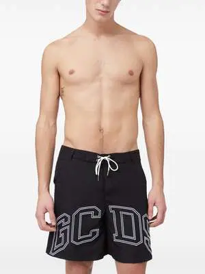Gcds Logo-print Swim Shorts