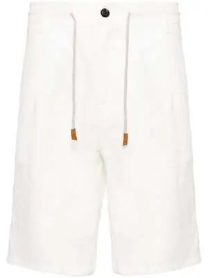 Eleventy Linen Bermuda Shorts