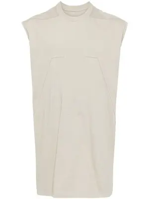 Rick Owens Panelled Cotton Vest