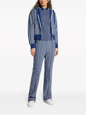 Lacoste Monogram-pattern Track Pants