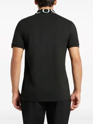 Lacoste Branded Collar Logo-appliqué Polo Shirt