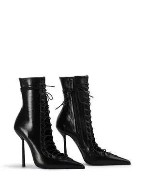 LE SILLA Colette 120mm Ankle Boots - Black