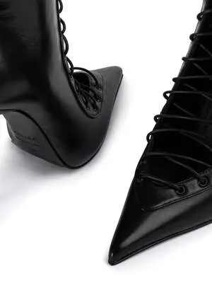 LE SILLA Colette 120mm Ankle Boots - Black