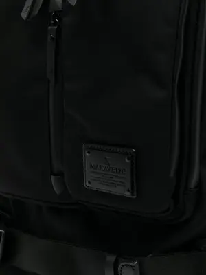 MAKAVELIC Logo-appliqué Zipped Backpack