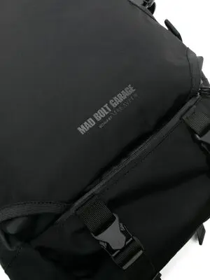 MAKAVELIC Logo-print Buckled Backpack