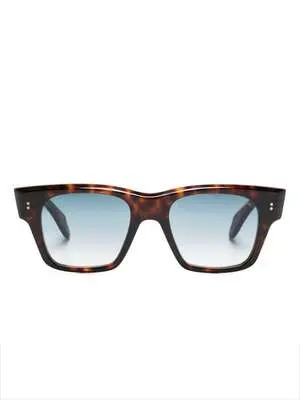 CUTLER & GROSS 9690 Square-frame Sunglasses - Brown