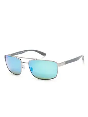 Ray-ban Rectangle-frame Sunglasses - Grey
