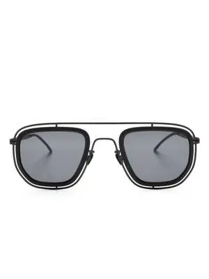 Mykita Ferlo Double-frame Sunglasses - Black